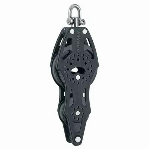 Harken 75mm Fiddle Block - Swivel, Becket (2691) | Boat Warehouse Australia