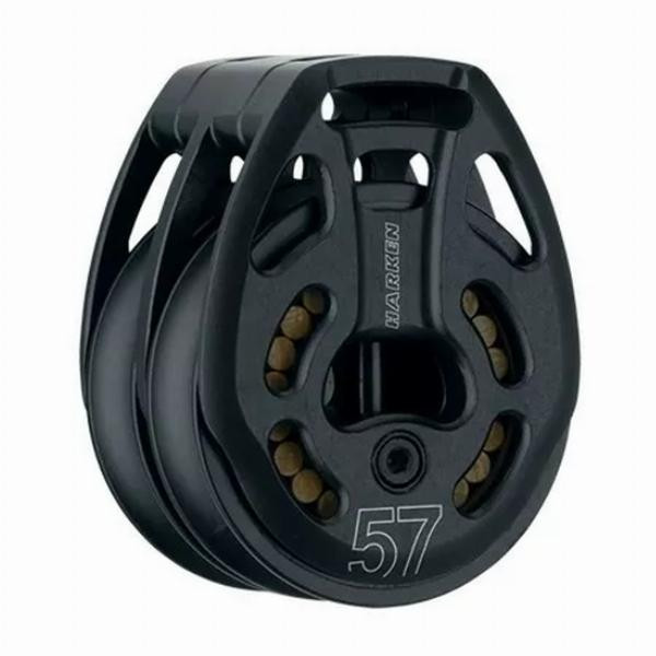 Harken 57mm Aluminium Double Loop Block (3386) | Boat Warehouse Australia