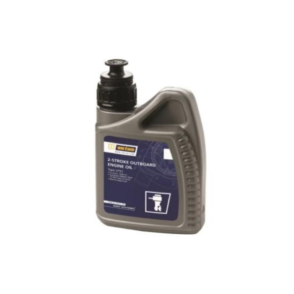 VETUS Two Stroke Outboard Engine Oil, NMMA (BIA) TC-W3, 1 litre (VTS1 ...