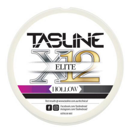 Tasline Elite Hollow 60lb Braided Fishing Line (TLH060-0600 TLH060-1000 ...