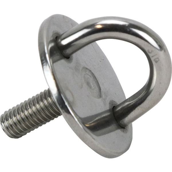 Stainless Steel Round Pad Eye With Bolt - 316 Grade | Boat Warehouse