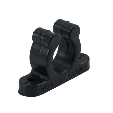 Black Plastic Tube Clips | Boat Warehouse Australia