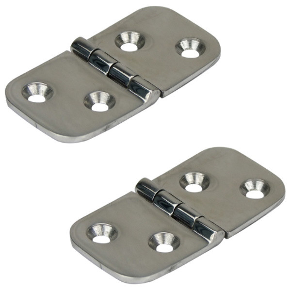 Cast Low Profile Hinge - 316 Stainless Steel | Boat Warehouse