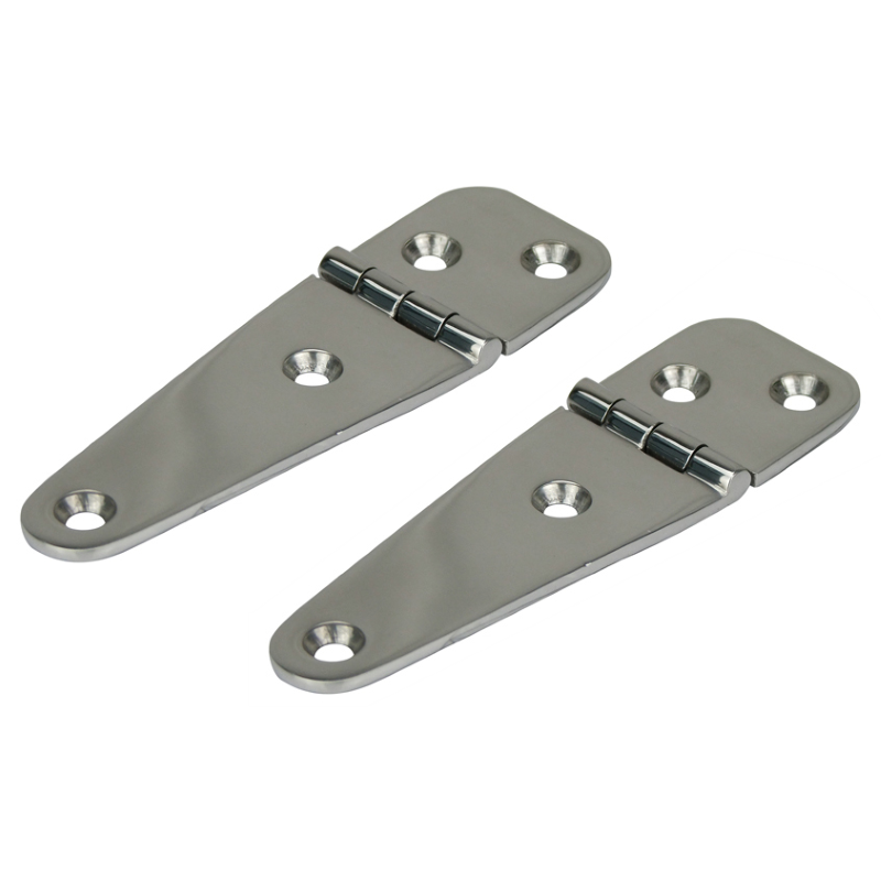Cast Low-Profile 316 Stainless Steel Hinge | Boat Warehouse