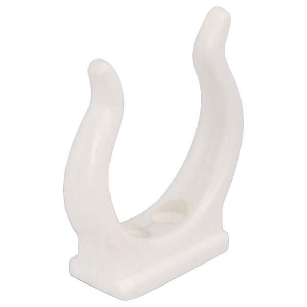White Plastic Tube Clips | Boat Warehouse Australia