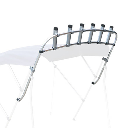 Bimini Clamp On Rocket Launcher - Aluminium | Boat Warehouse