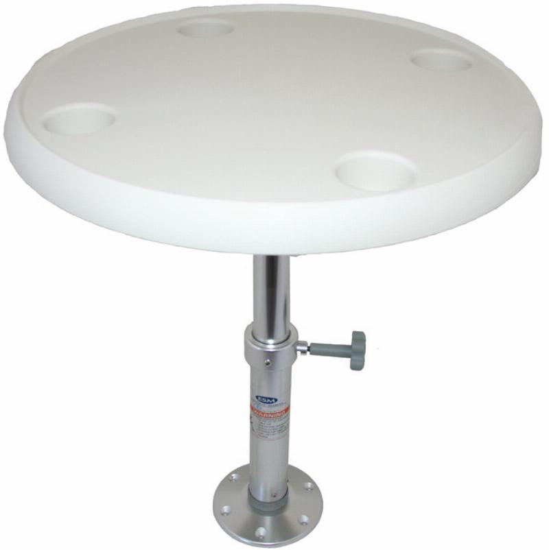 Round Table & Pedestal Set | Boat Warehouse Australia