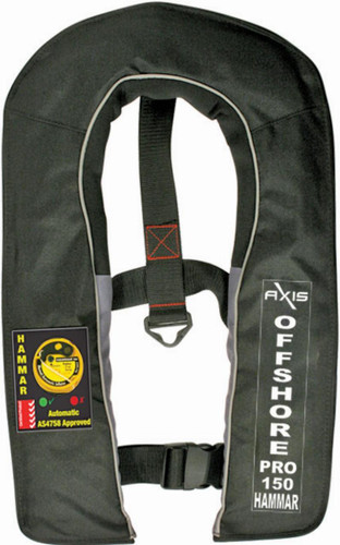 Axis Inflatable - Approved Offshore Pro 150 Life Jacket - Auto Hammar ...