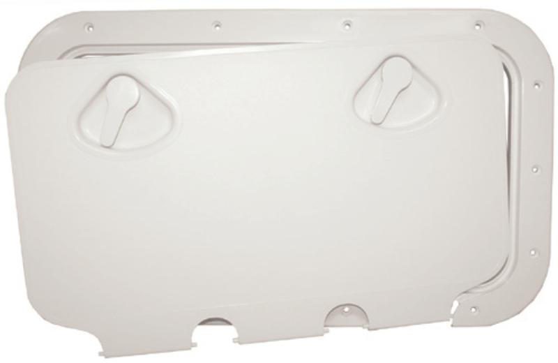 Nuova Rade Hinged Storage Hatch with Removable Lid - 605 x 355 | The ...