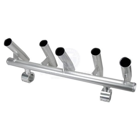 Aluminium Rocket Launcher - Clamp On - 5 Rods | Boat Warehouse