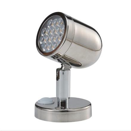 RWB Marine LED Stainless Steel Bunk Light (RWB5838) | Boat Warehouse