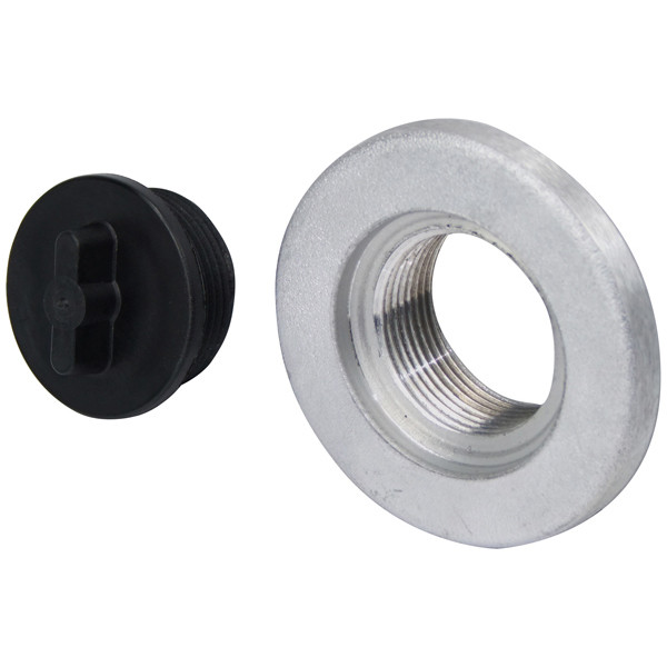 1-1/2" Unf Nylon Plug With Cast Alloy Base | Boat Warehouse