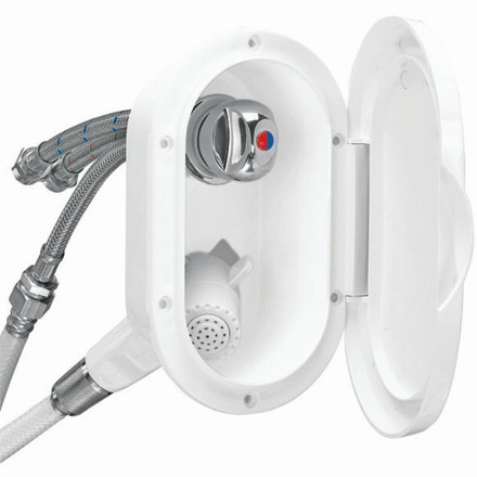 Nuova Rade Premium Compact Transom Shower And Mixer Tap Combined Sets ...