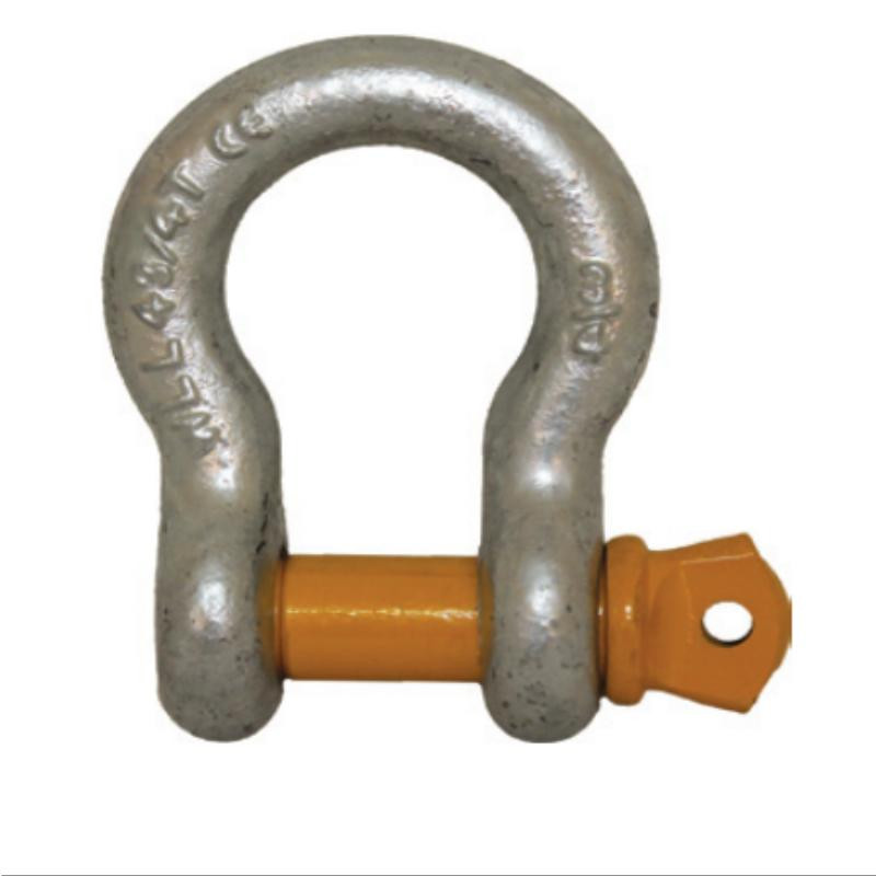 RWB Marine Yellow Pin Rated Shackles - Bow Type (RWB6608 RWB6609 ...