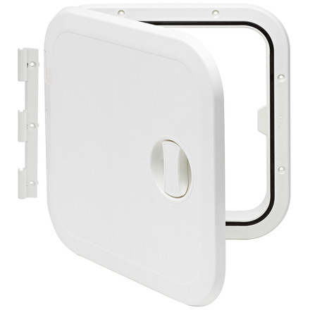CAN-SB Marine Plastics Plastic Hatch with Removable Hinge - White ...