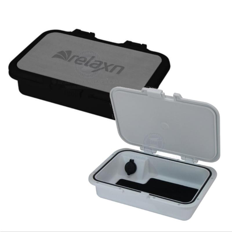 Relaxn Glove/Helm Box with Dual USB (38282 38284) | Boat Warehouse