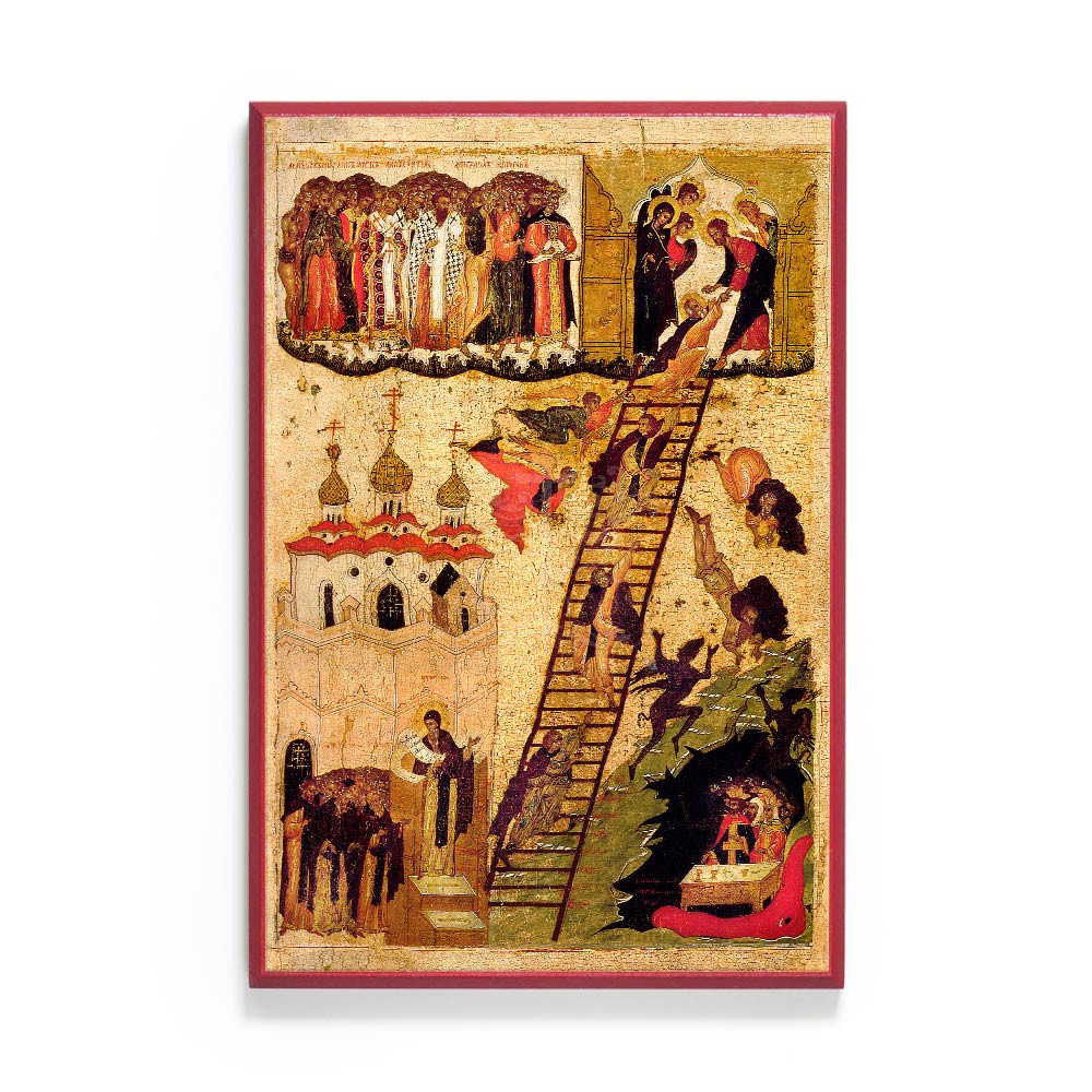 Ladder of Divine Ascent (XVIc) Icon - F149 - Legacy Icons