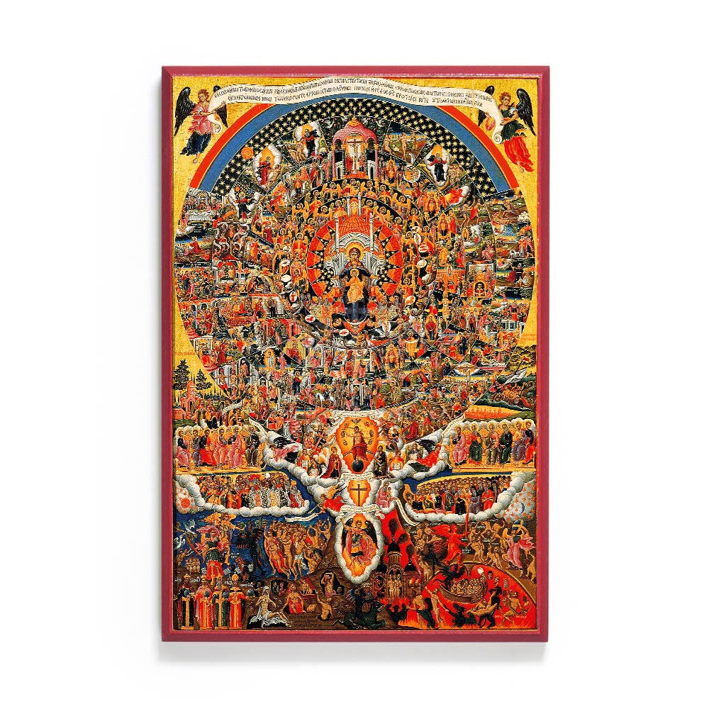 "All Creation Rejoices in Thee" with Last Judgment Icon by Legacy Icons