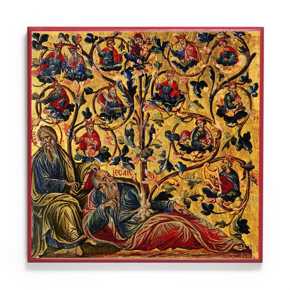 Historic Icon of the Tree of Jesse from Mount Sinai | Legacy Icons
