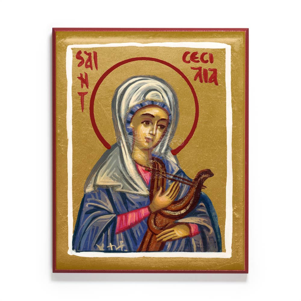 Saint Cecilia Icon - S266 - Legacy Icons