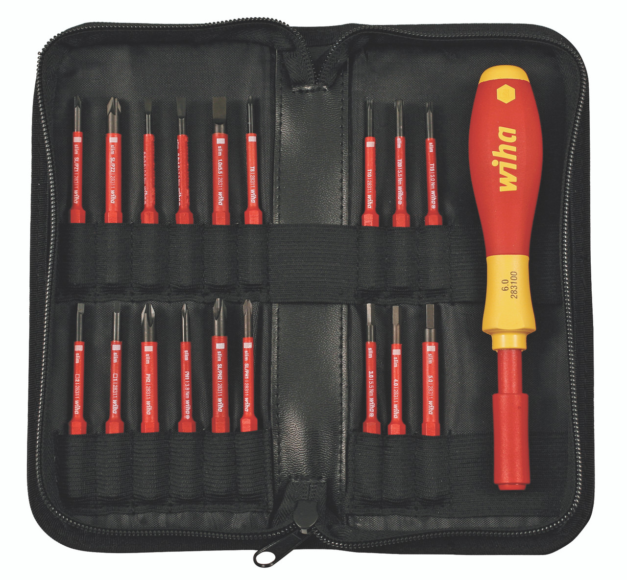 Wiha 28398 - Insulated SlimLine Blade Set 19 Pc. - Canucktools.ca