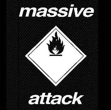 Massive Attack Logo Printed Patch