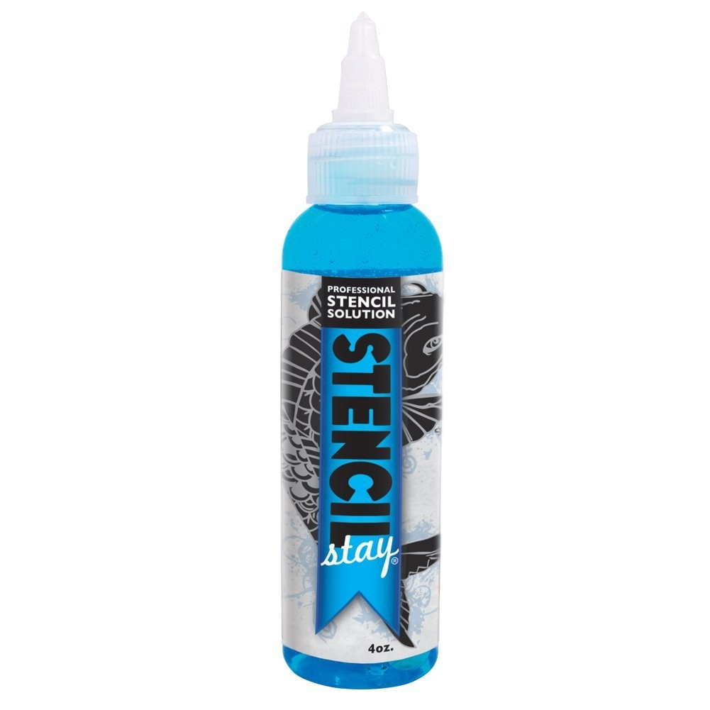 Stencil Stay Liquid Cream 4oz Bottle - Nuclear Waste