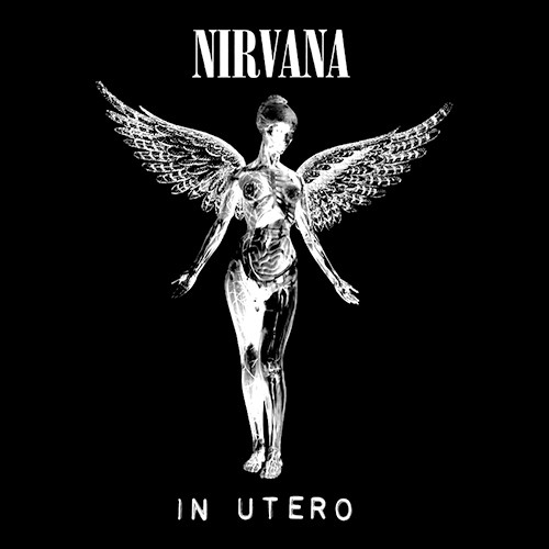 Nirvana In Utero 4x4 Printed Sticker
