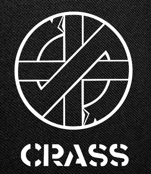 Crass Logo Printed Patch