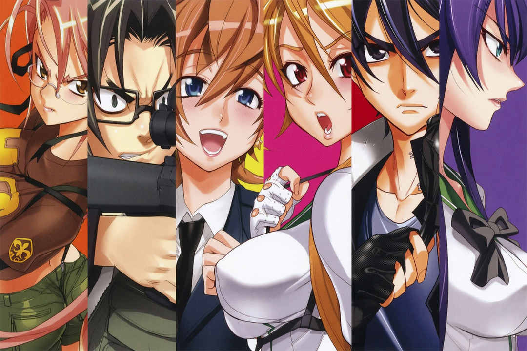 High School Of The Dead Character Slide 18x12 Poster
