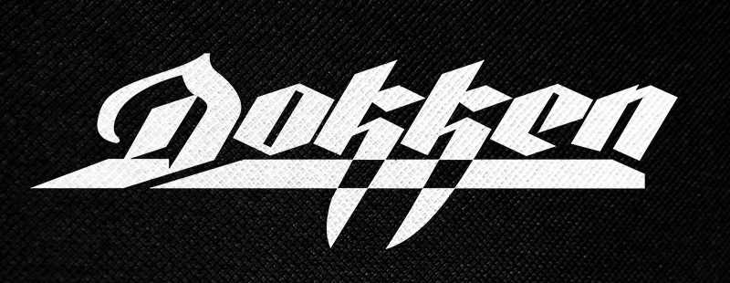 Dokken Logo Printed Patch
