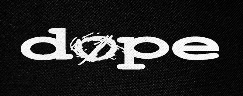 Dope Logo Printed Patch