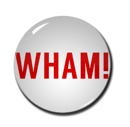 WHAM! Logo 1.5" Pin