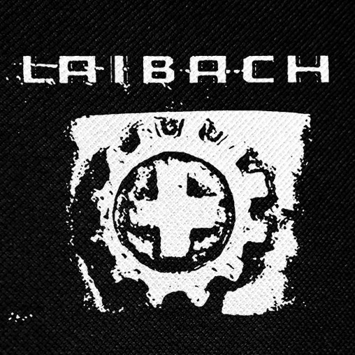 Laibach Cog Cross Logo Printed Patch