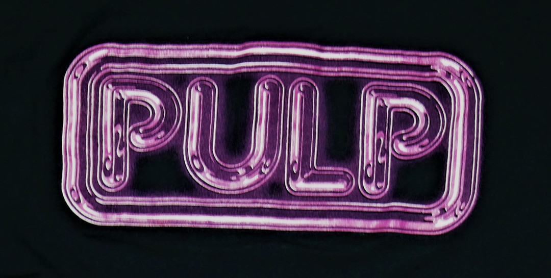 Pulp - Logo Test BackPatch - Nuclear Waste