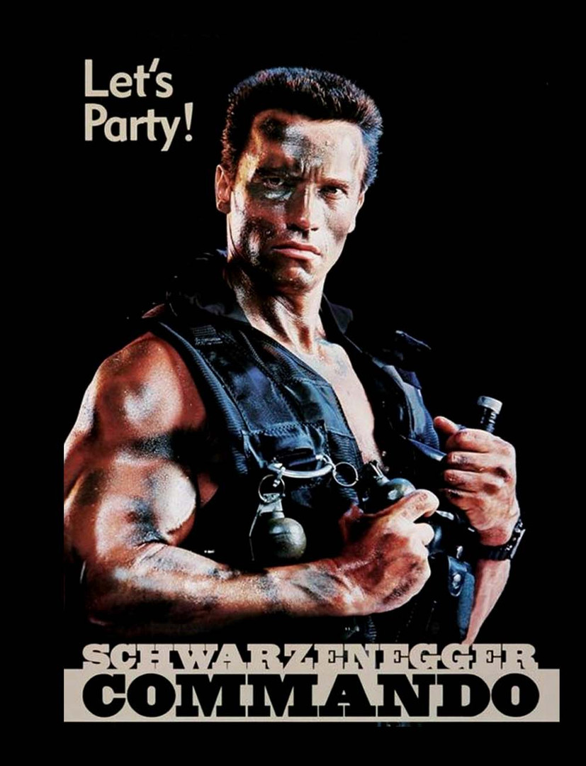 Commando - Let's Party 4x5" Movie Color Patch