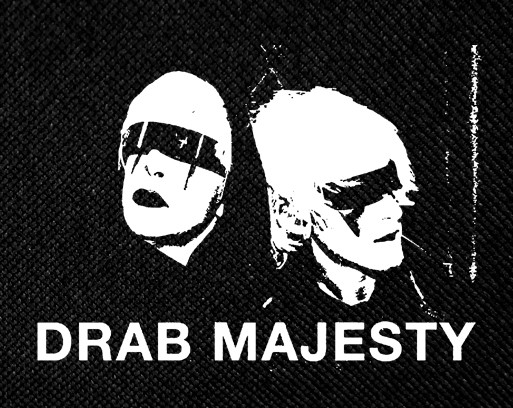 Drab Majesty Faces 5x4" Printed Patch