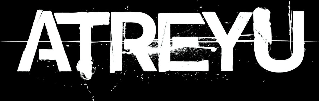 Atreyu - Logo 5.5x2" Printed Sticker - Nuclear Waste