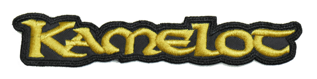 Kamelot - Gold 6x1" Embroidered Patch
