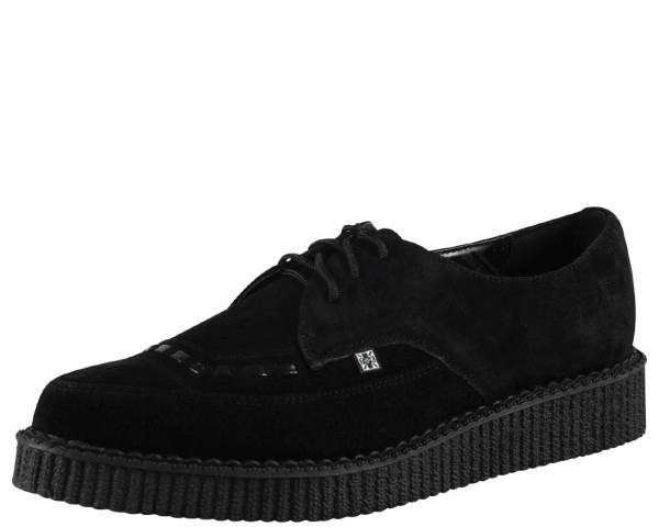 A8138 Suede Pointed Creepers - Nuclear Waste