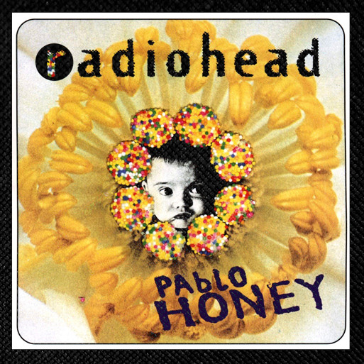 Radiohead - Pablo Honey 4x4" Color Patch