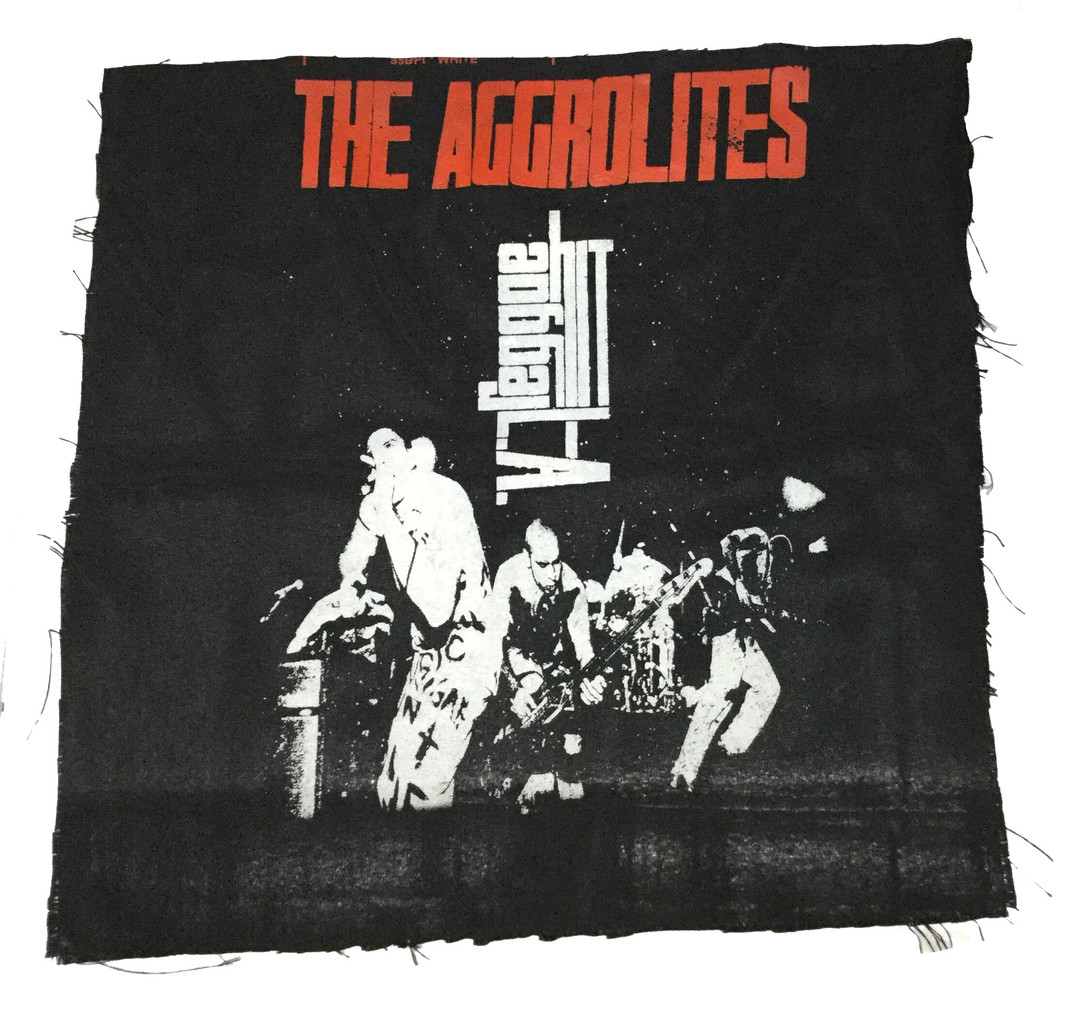 The Aggrolites - L.A. Reggae Test Print Backpatch - Nuclear Waste