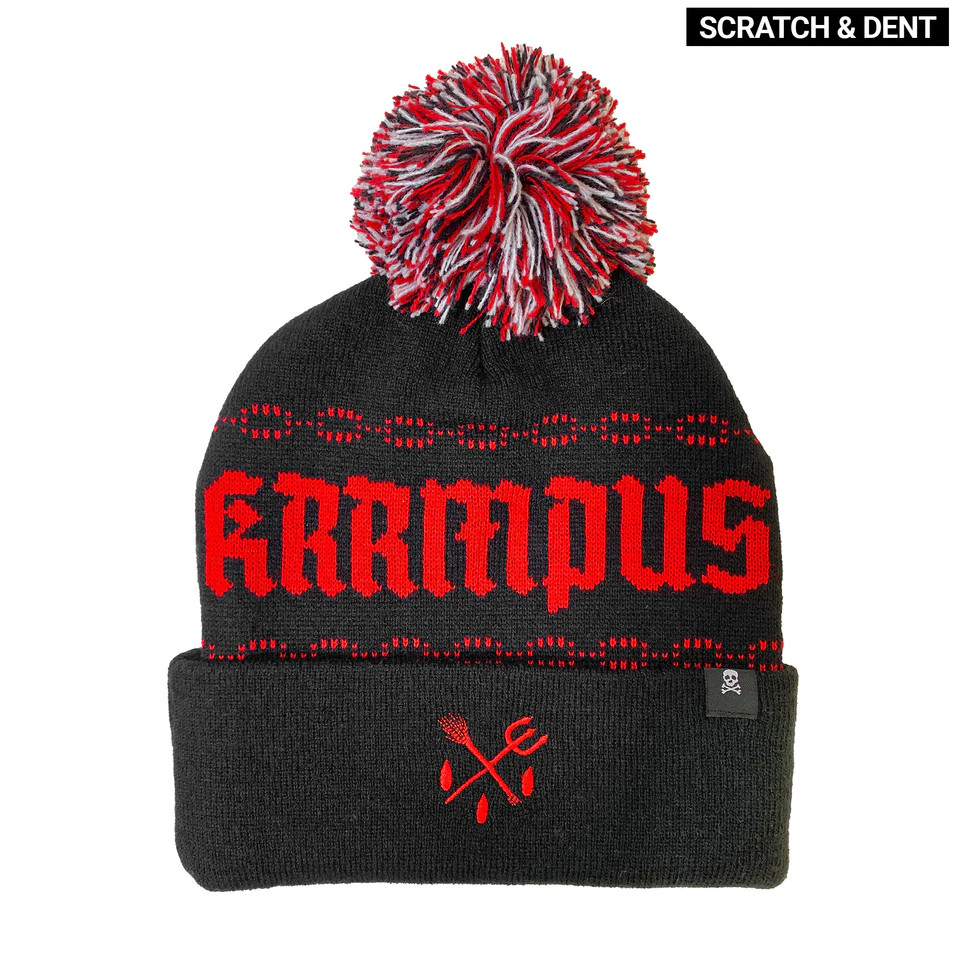 Krampus Knit Hat - Nuclear Waste