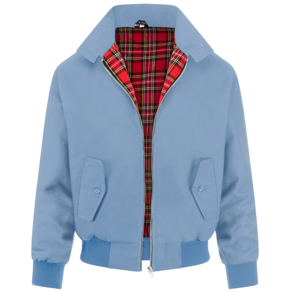 Relco Classic Harrington Jacket in Sky - Nuclear Waste