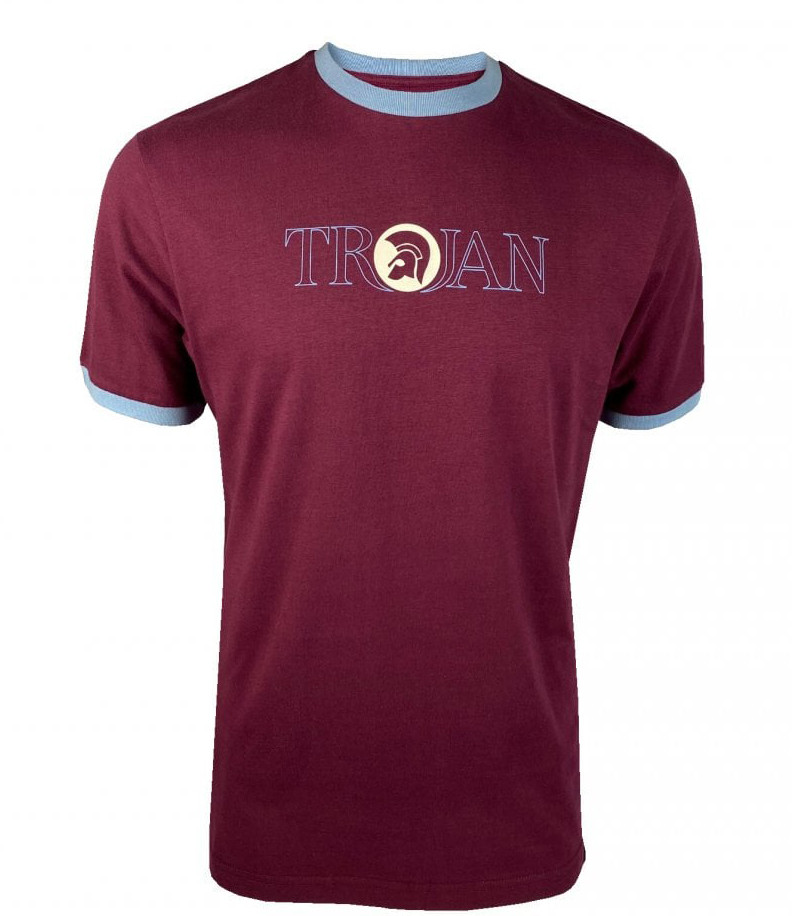 Trojan Outline Ring Port T-Shirt