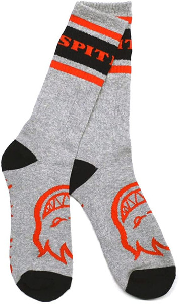 Spitfire Classic '87 Bighead Heather Grey Socks