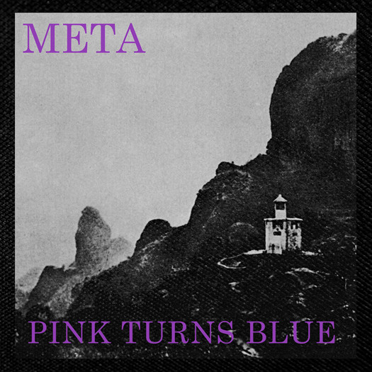 Pink Turns Blue - Meta 4x4" Color Patch