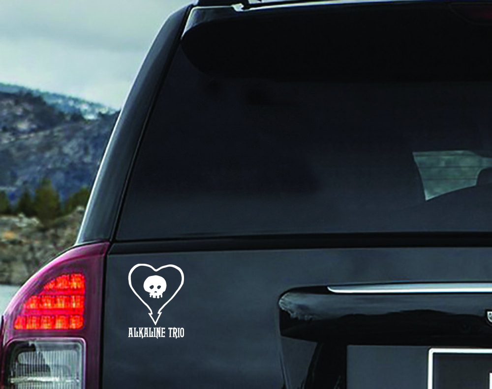 Alkaline Trio 4.5x6" Vinyl Cut Sticker