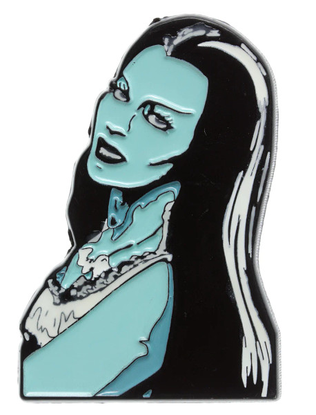 Lily Munster Portrait Enamel Pin
