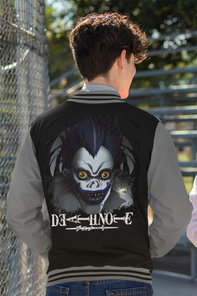 Death Note Ryuk Varsity Jacket - Nuclear Waste